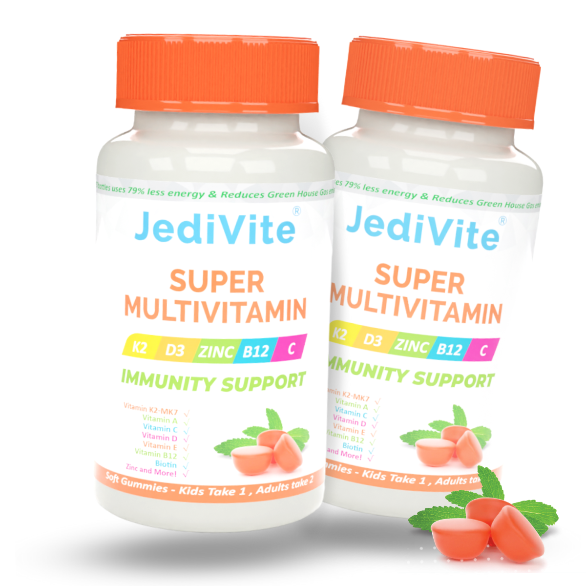 Super Multivitamin Gummies 60 pcs | JediVite®